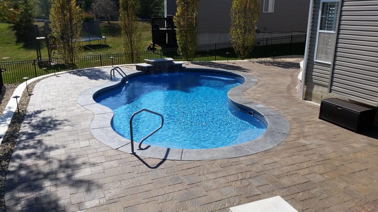 12 Most Beautiful Stamped Concrete Around Pool to Enhance Your Outdoor ...